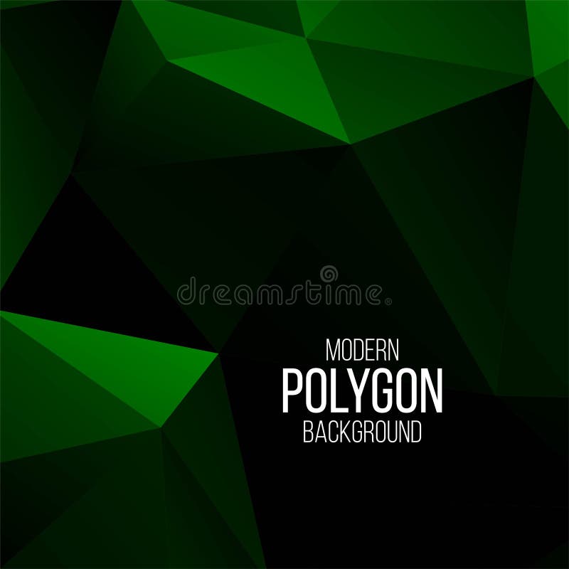 Modern Polygon Geometric Background Design Stock Vector - Illustration ...
