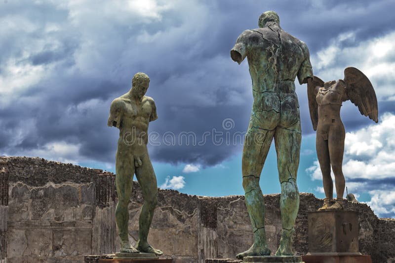 Modern Pompeii Art stock photo. Image of armless, europe - 82546498