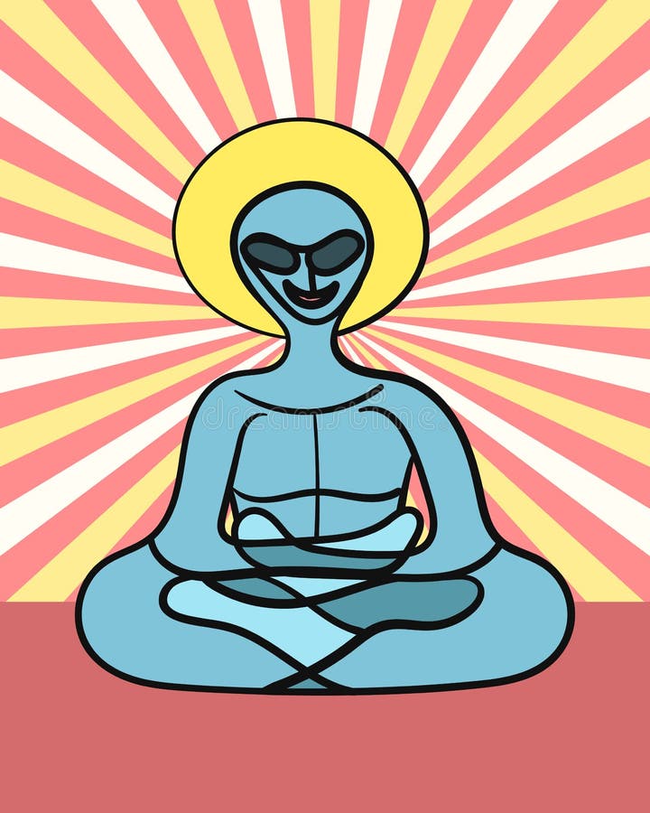 Alien Meditation Stock Illustrations – 1,159 Alien Meditation Stock ...