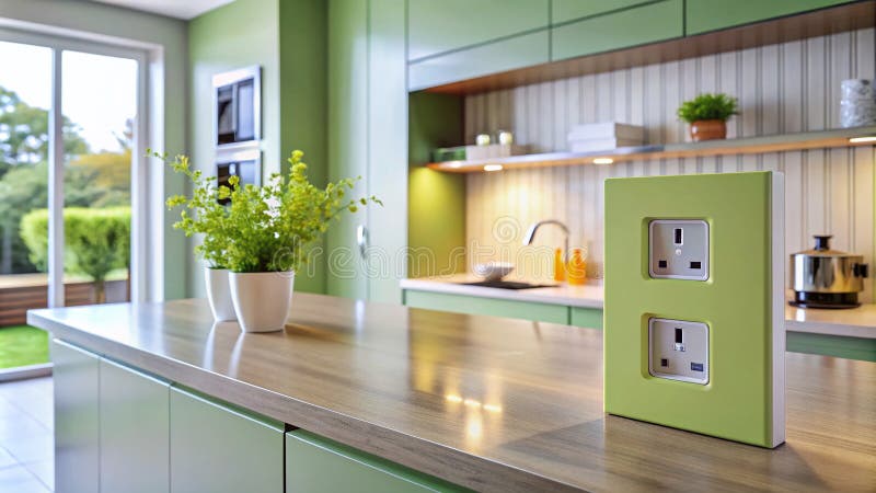 Modern PopUp Outlet Socket Sleek Design Customizable Branding and ...