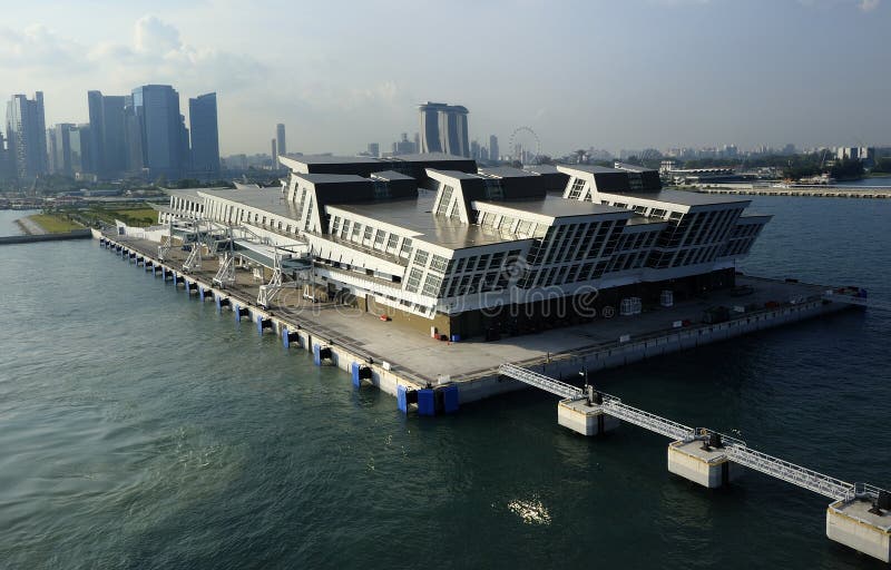 Modern Port Building editorial image. Image of building - 42007265