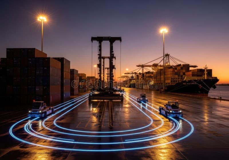 Dynamic Autonomous Delivery Vehicles Stock Illustrations – 63 Dynamic ...