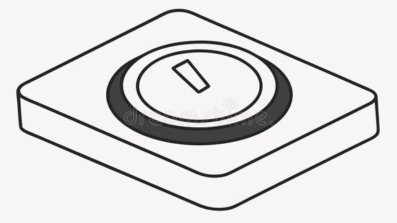Modern Power Button Icon, Simple on,Off Switch Design Vector Design Generative AI Stock ...