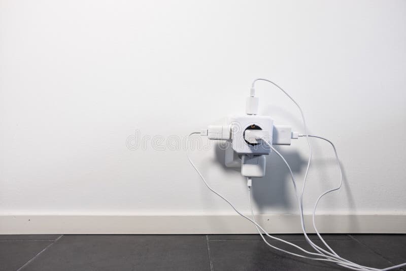 Modern Power Supply, Spectrum Analyzer Devices Stock Photo - Image of ...