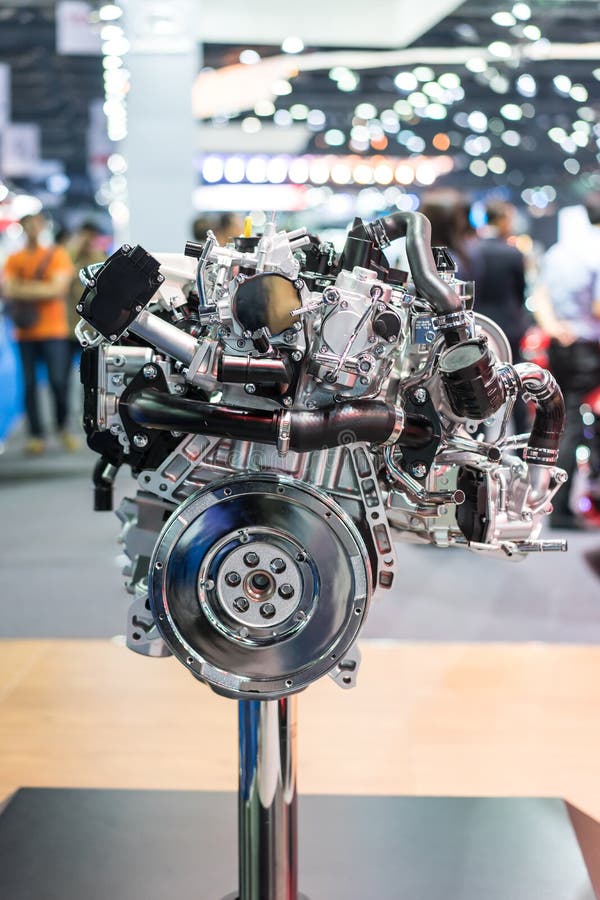 Modern powerful car engine stock photo. Image of detail - 68831096