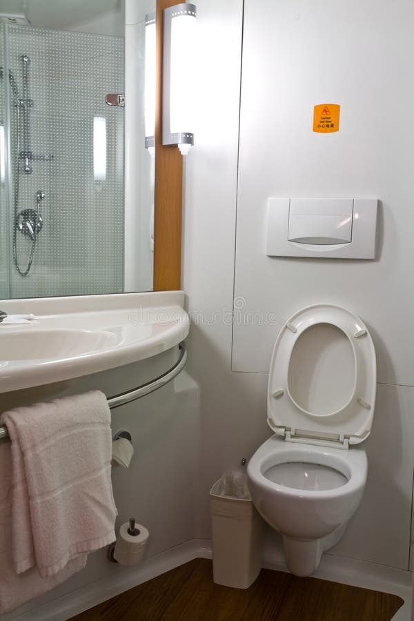 Train bathroom stock image. Image of bathroom, toilet - 27485763
