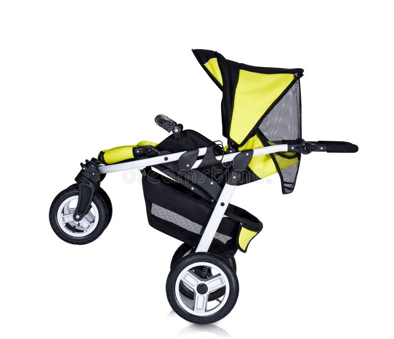 Modern pram isolated stock photo. Image of design, chair - 61443812