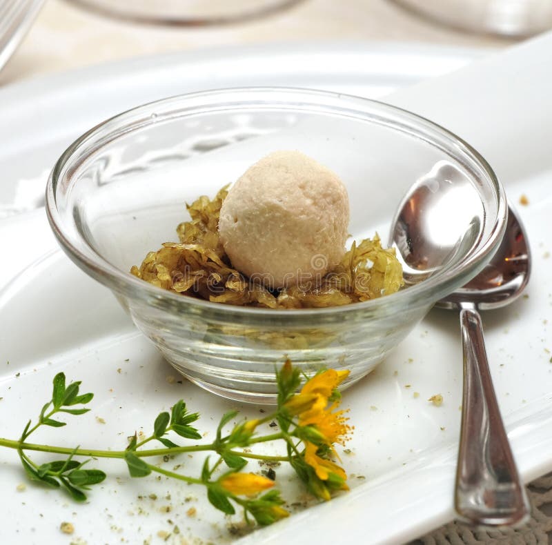 Modern Prepared Fish Appetizer Stock Image - Image of tableware, fresh ...