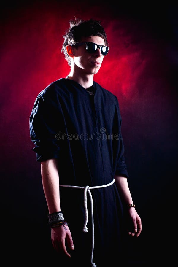 Rocker priest stock image. Image of danger, christianity - 21933145