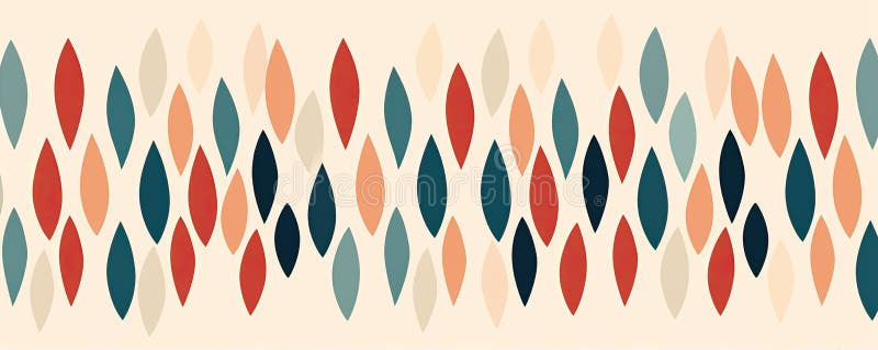 Modern Printing Packing Paper Design. Seamless Texture with Boho ...