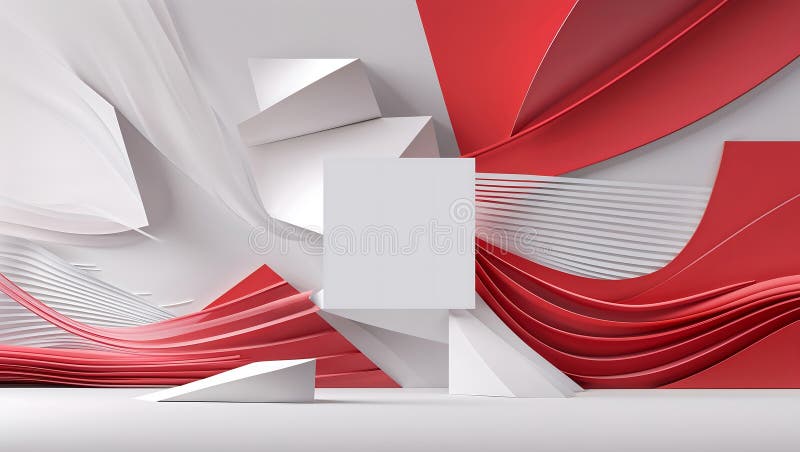 Modern Abstract Background - Sleek Vibrant Hero Section Design Stock ...