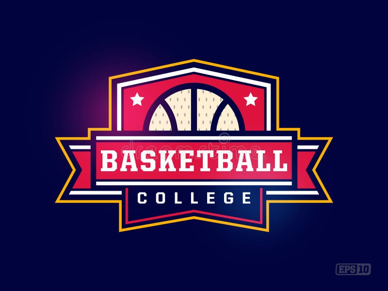 Modern Professional Basketball Logo for Sport Team Stock Illustration ...