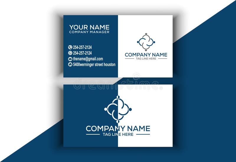 Modern Professional Business Card Logo Design, Vector Design Concept ...