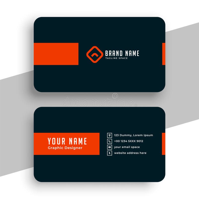 Modern Professional Business Card Template a Ready To Print Design ...