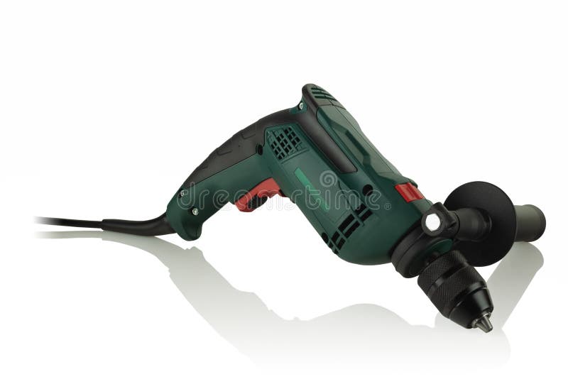 Modern Drill Machine for the Builder Stock Image - Image of architect ...