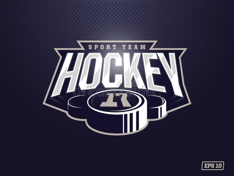Modern Professional Hockey Logo for Sport Team Stock Illustration ...