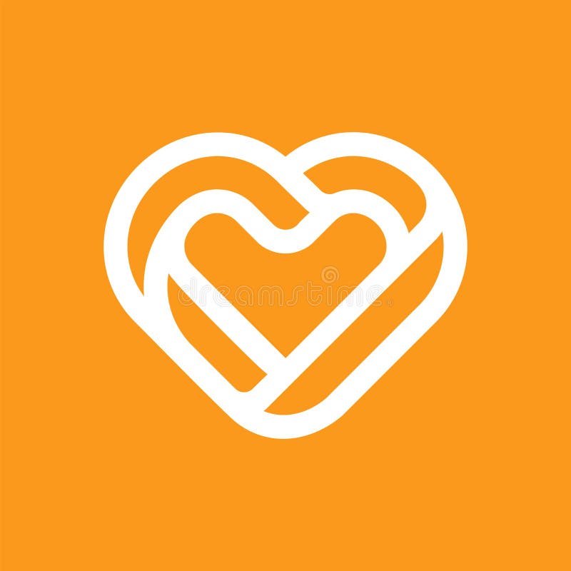 Modern Professional Icon Heart in Medical Theme Stock Vector ...