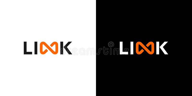 Modern and Unique Link Logo Design Stock Vector - Illustration of brand ...