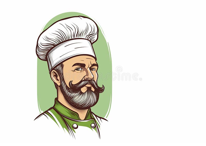 Modern Professional Logo in Cooking with the Image of a Cook, Chef ...