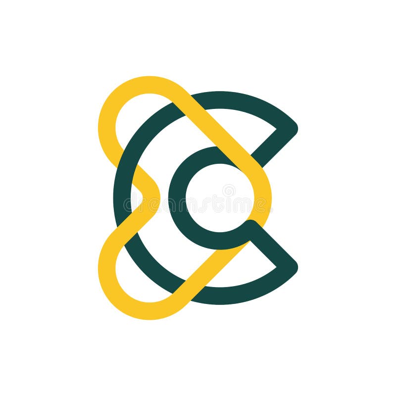 Modern Professional Logo Monogram C and Heart in Business Theme Stock ...