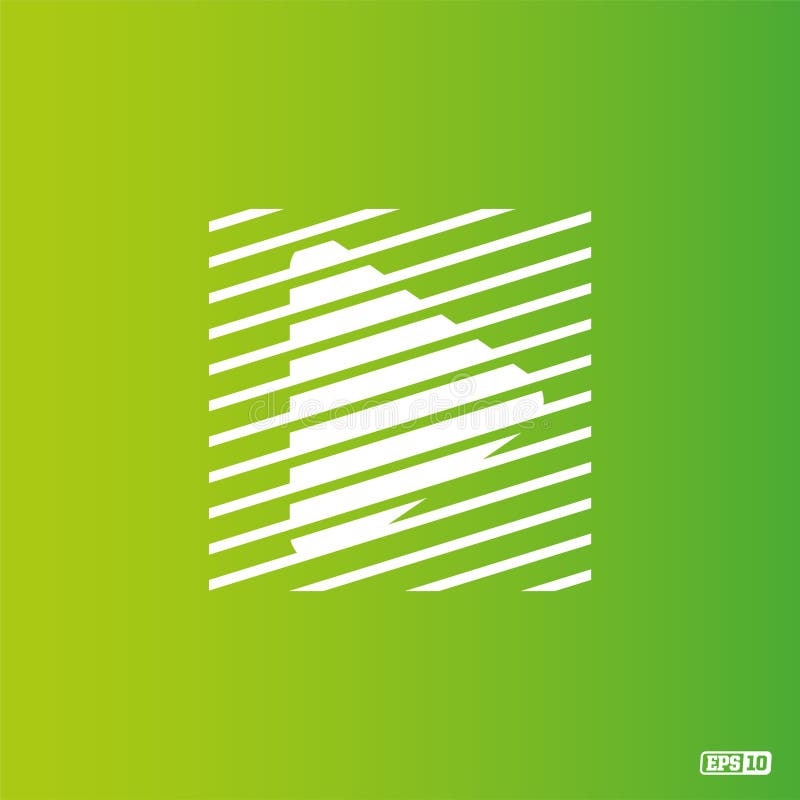 Modern Professional Logo Sign Play in Green Theme Stock Vector ...