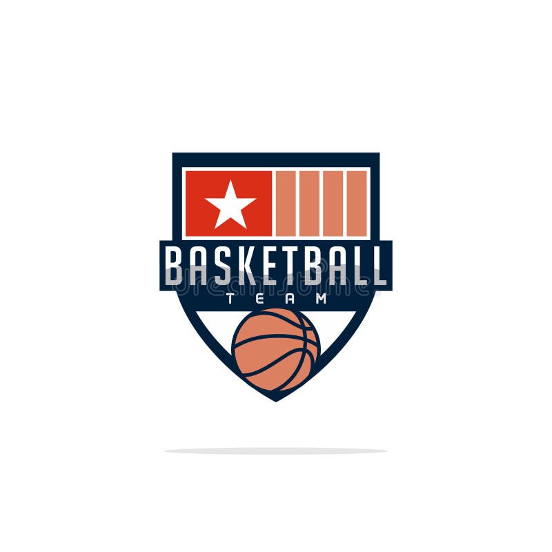 Modern Professional Vector Logo for a Basketball Team Stock Vector ...