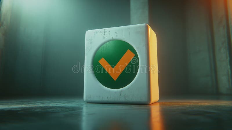 A Modern Progress Bar with an Abstract Design and a Checkmark Icon ...