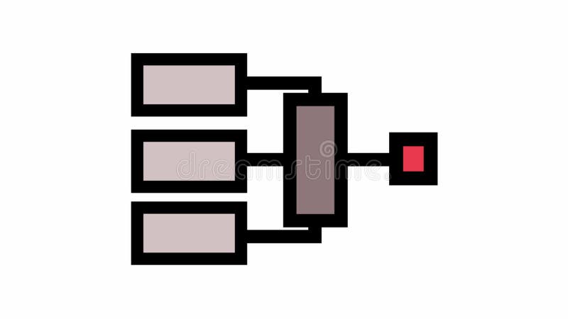 Modern Project Management Structure Animated Icon - Agile and Teamwork ...