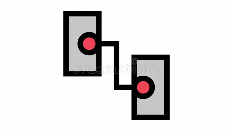 Modern Project Management Structure Animated Icon - Agile and Teamwork ...