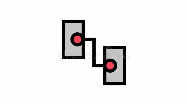 Modern Project Management Structure Animated Icon - Agile and Teamwork ...