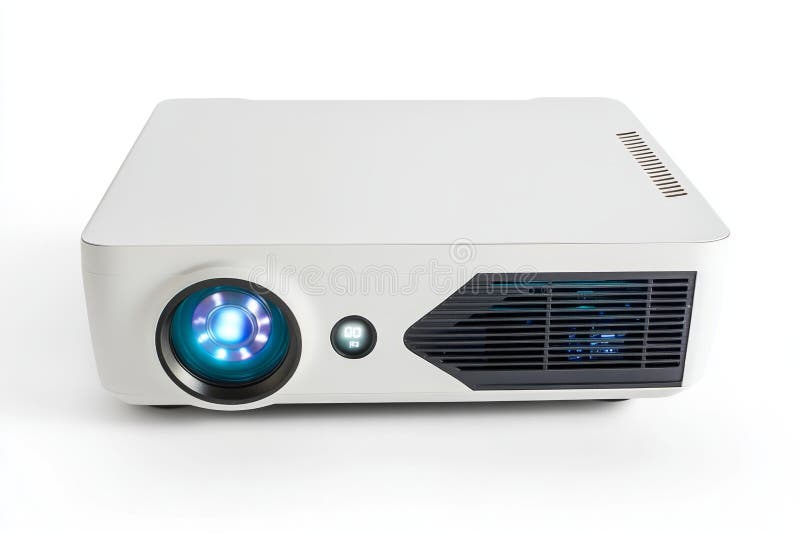 This is a Modern Projector Designed for Home Entertainment and ...
