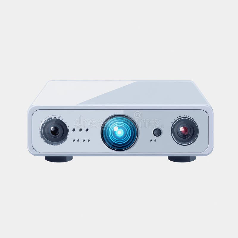 Modern Projector with Multi-functional Features, Compact Design, and ...