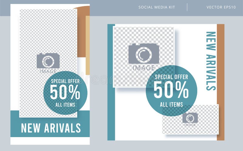 Modern Promotion for Social Media Mobile Apps. Vector Illustration ...