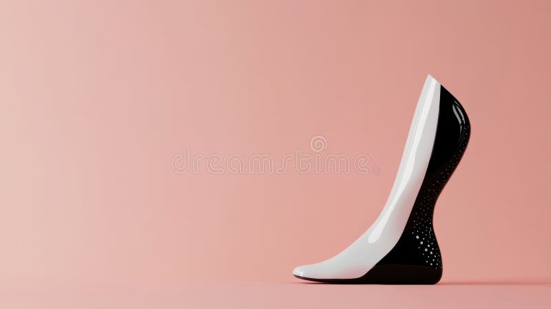 A Modern Prosthetic Leg is Showcased, Highlighting Advanced Design and ...