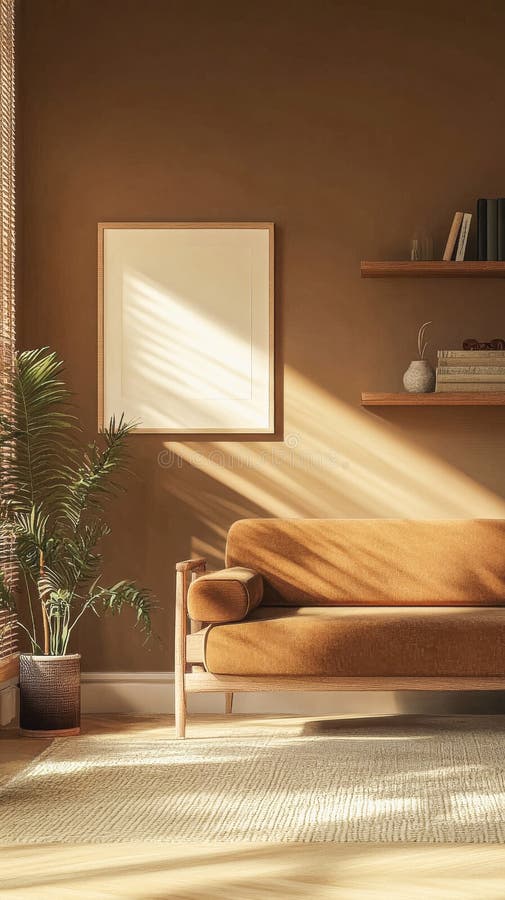 Modern Psychologist S Office Interior with Earth Tones and Minimalist ...