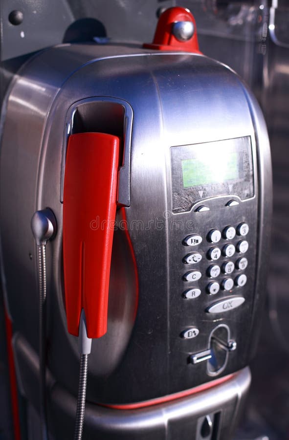 Public phone stock image. Image of modern, telephone - 30186545