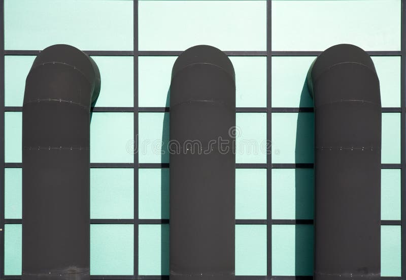 Modern pump house stock photo. Image of holland, house - 11011162