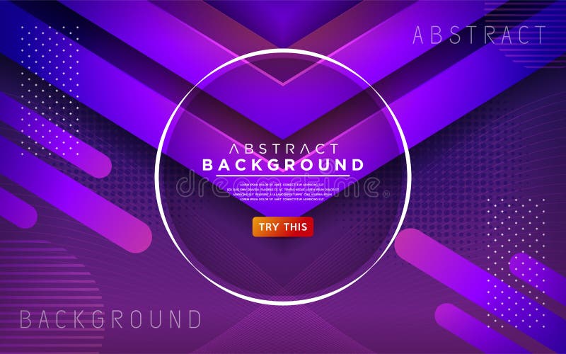 Modern Purple 3d Dynamic Line Background. Modern Abstract Background ...