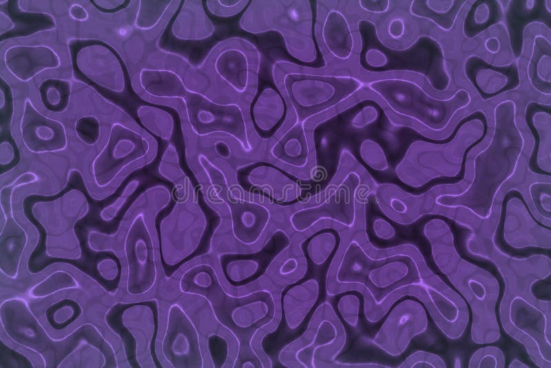 Modern Purple Pattern with Smooth Shapes Digitally Made Texture ...