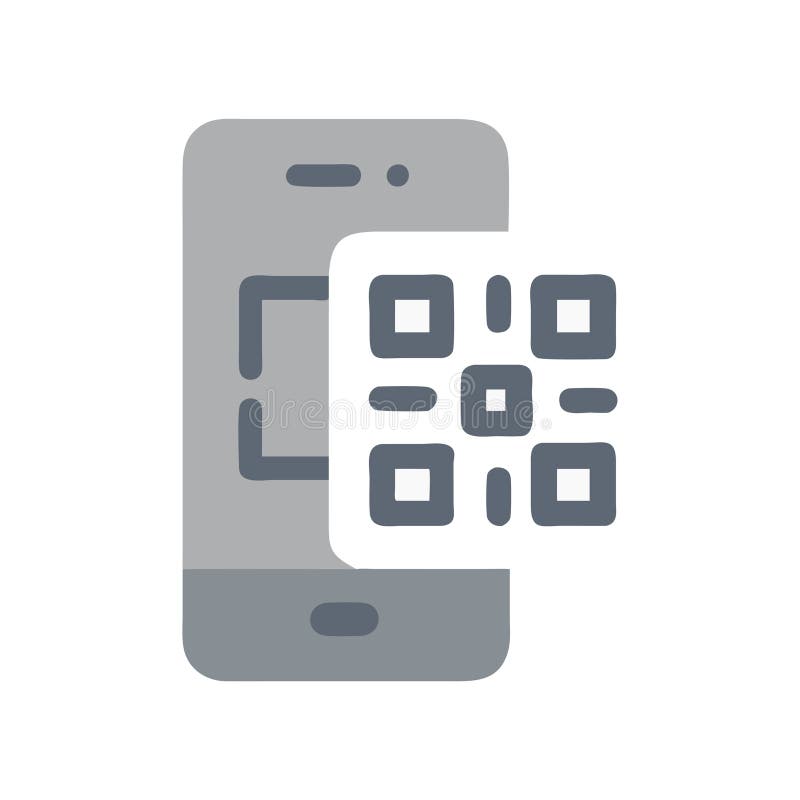 Modern QR Code for Marketing Use Stock Vector - Illustration of ...