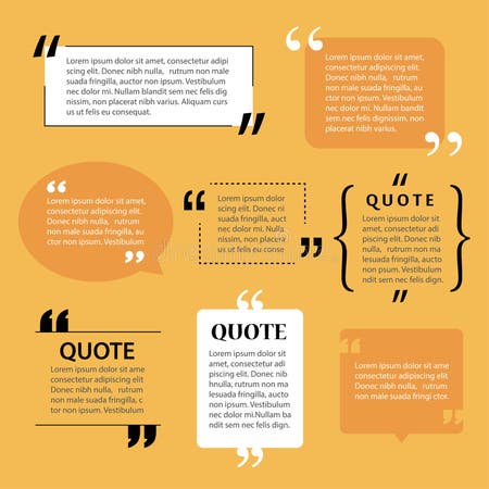 Review Quote Template Stock Illustrations – 4,273 Review Quote Template ...