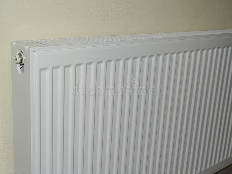 Modern radiator in a house stock photo. Image of temperature - 302316894