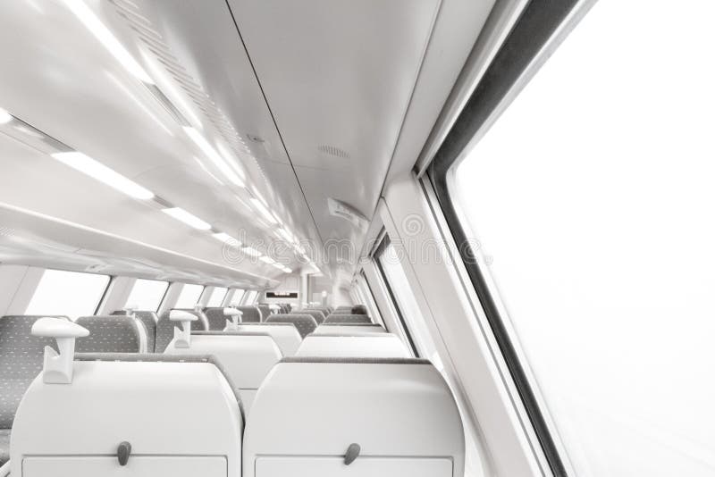 Modern railway carriage stock photo. Image of travel - 91239008