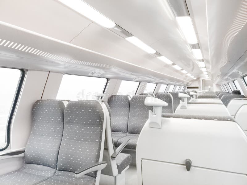 Modern railway carriage stock image. Image of modern - 91239335