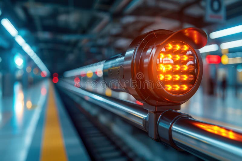 Warning signals stock illustration. Illustration of sign - 16174342