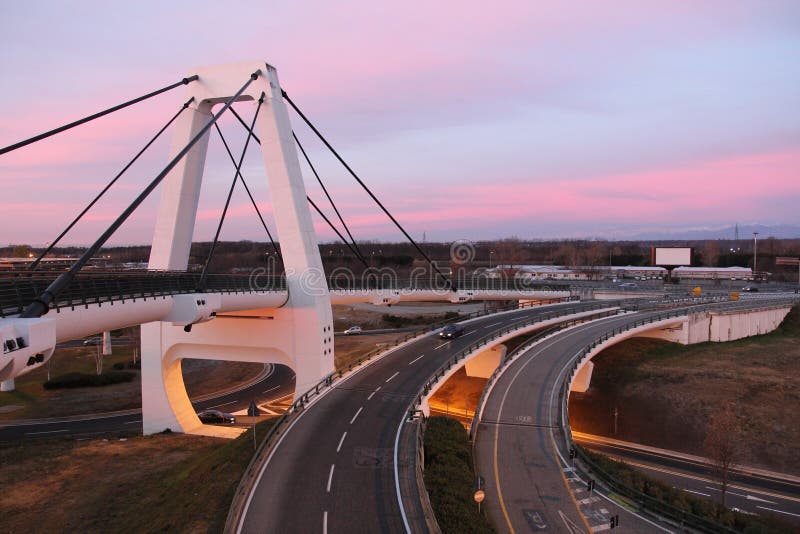 Modern ramp stock image. Image of intersection, bridge - 25979535