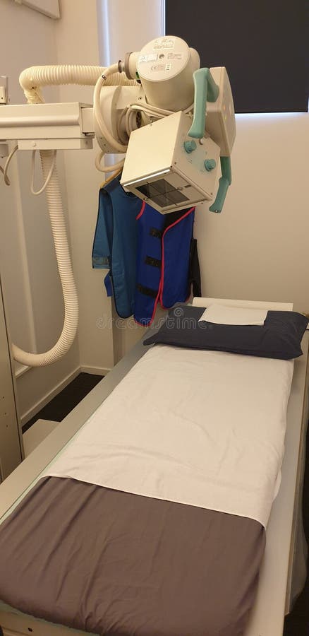 A Modern X-ray Machine in a Hospital Stock Image - Image of cure ...