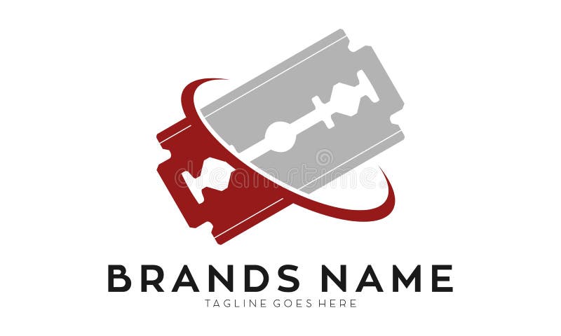 Modern Razor with Multiple Blades Vector Illustration Isolated on White ...