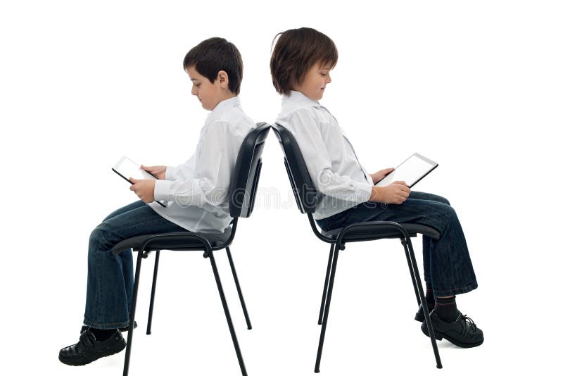 Modern readers stock image. Image of digital, studying - 29209343