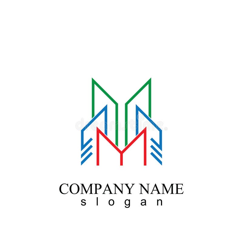 Modern Real Estate Icon Illustration Template Logo and Symbol Vector ...